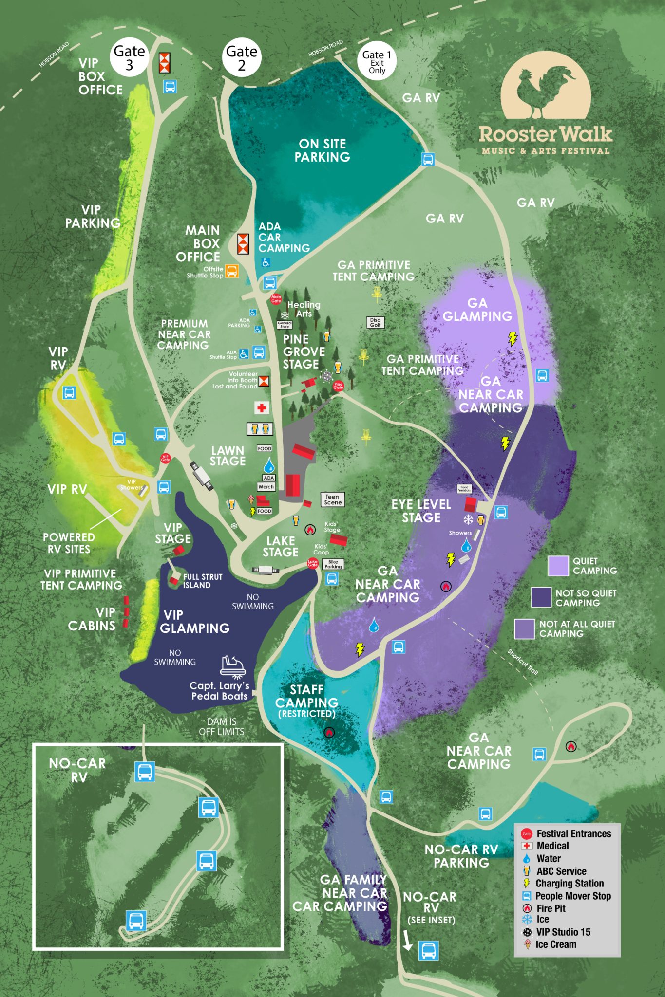 Fest Info - Rooster Walk